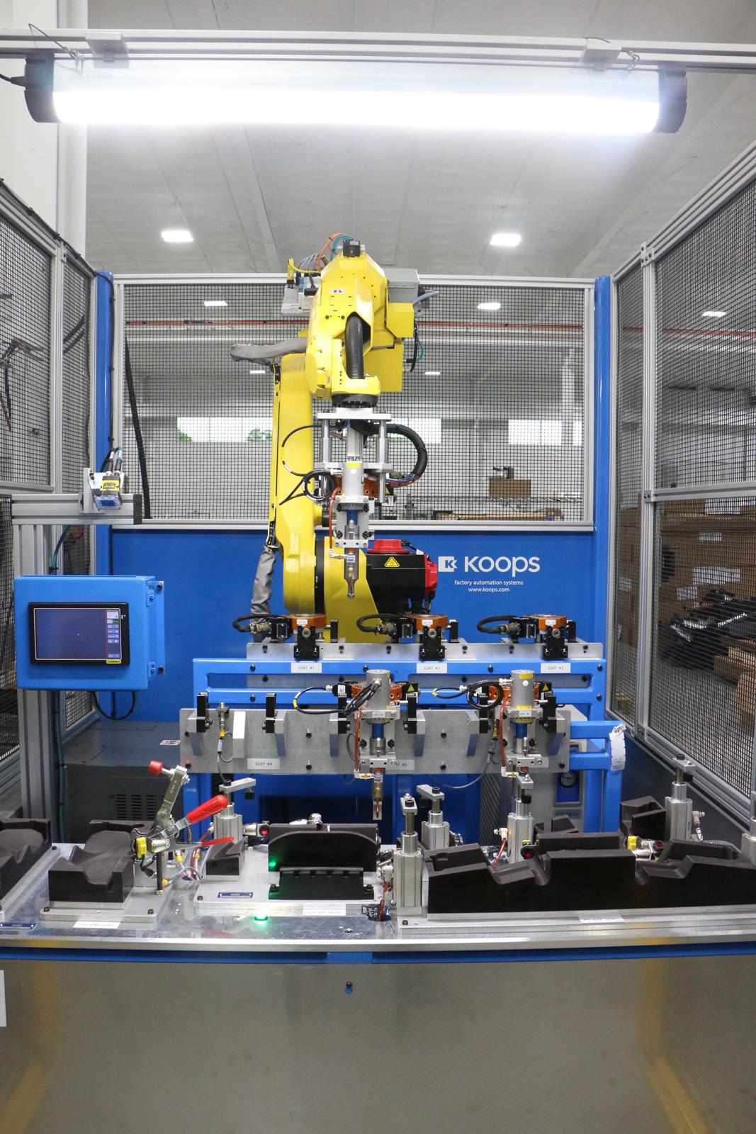 Punch & Weld Cell | Robotic & Sonic Welding | Koops